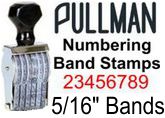 Pullman Numbering Band Stamps