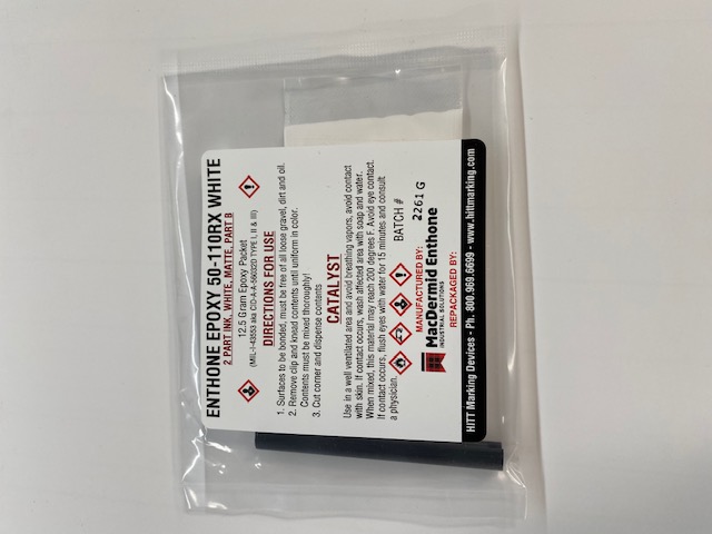 Enthone 50-110RX Epoxy Ink - White